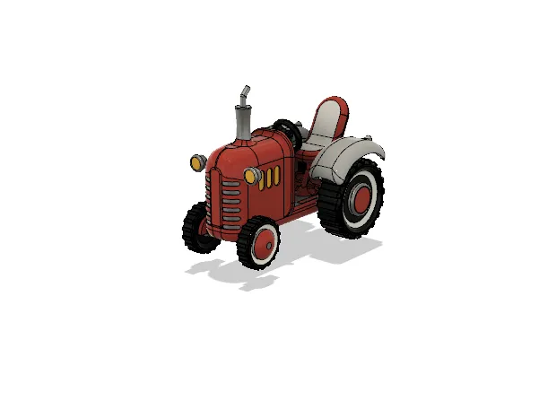 Candy Tractor with Movements by Black Jack - MakerWorld
