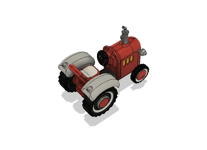 Candy Tractor with Movements by Black Jack - MakerWorld