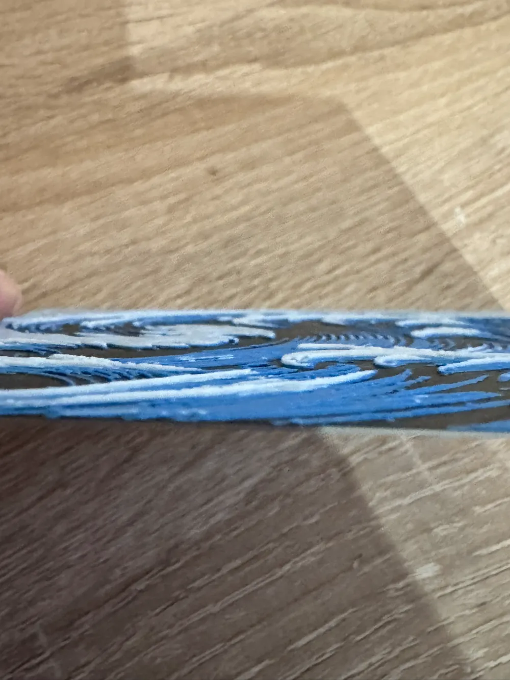 Simple Wave Picture made with Hueforge by Thomas - MakerWorld