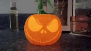 Hidden Jack Skelington tealight jack-o-lantern by brendan.m.bone ...