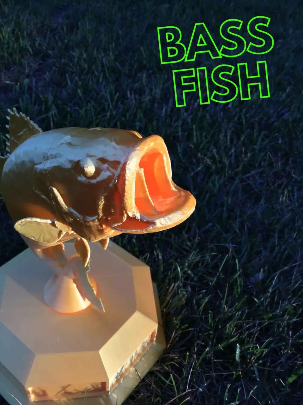 Fishing Trophy, Customizable - Free 3D Print Model - MakerWorld