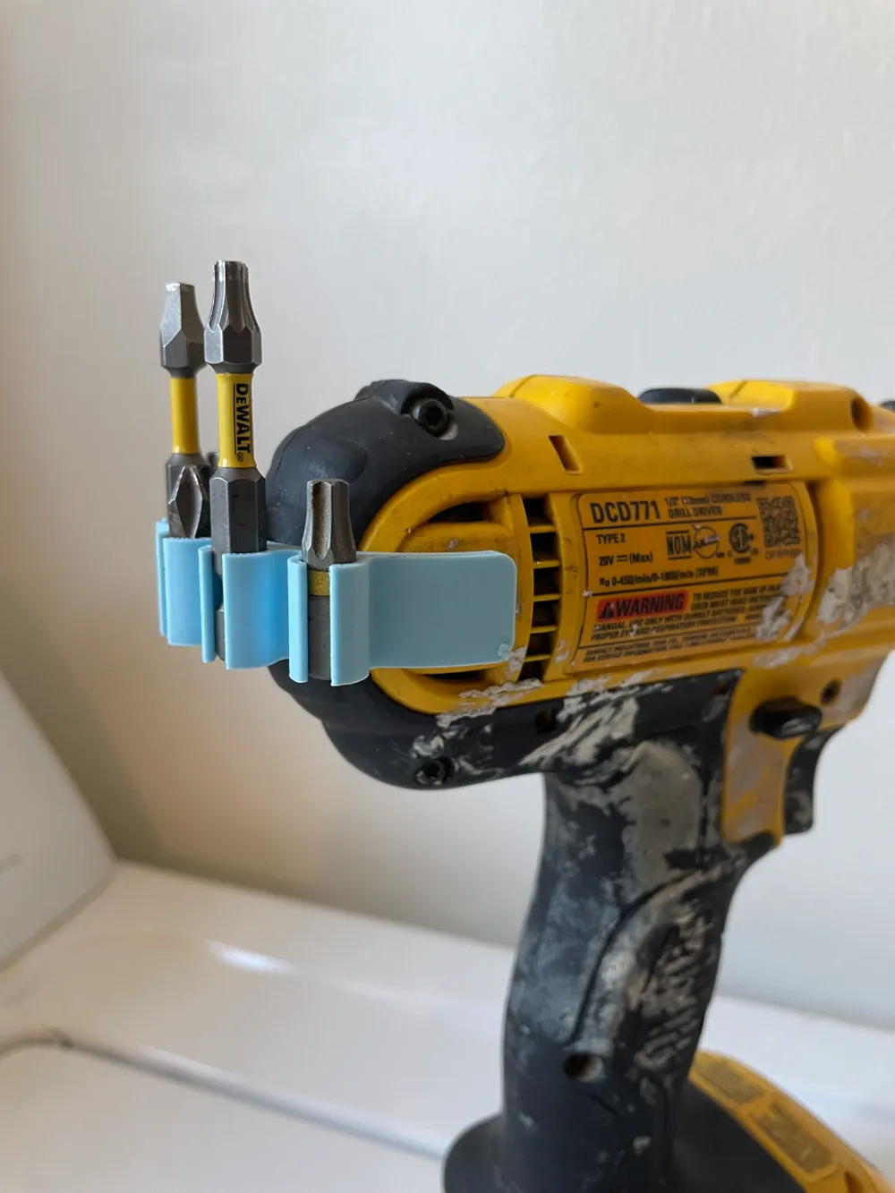 Dewalt Driver Drill Bit Holder Mount by 401Unauthorized MakerWorld ...