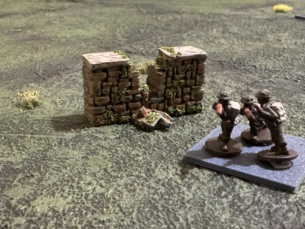 15mm Normandy Farmstead | 1b Damaged Straight Wall - Free 3D Print ...