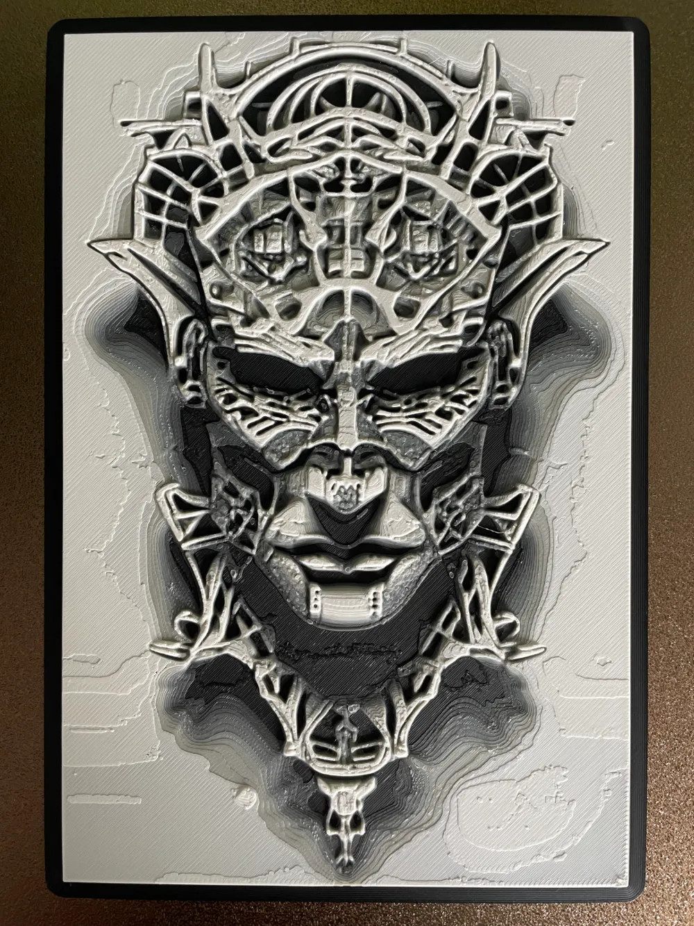 Mask of many things - Hueforge - Filament Painting by HermannSeGerman ...