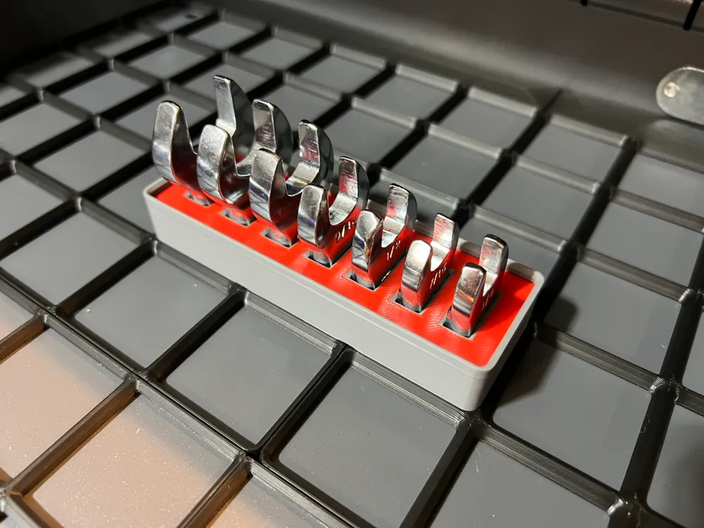 Harbor Freight 3/8" SAE Crowfoot Gridfinity by SK360MakerWorld ...