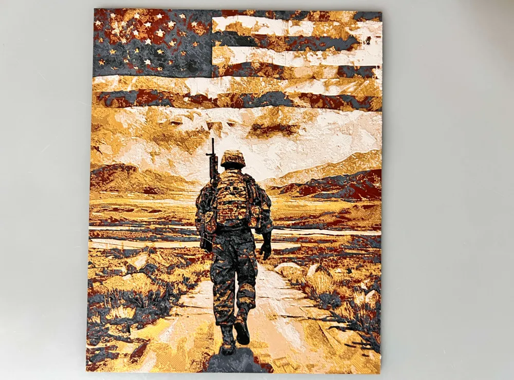 American Veteran by 3djd MakerWorld: Download Free 3D Models