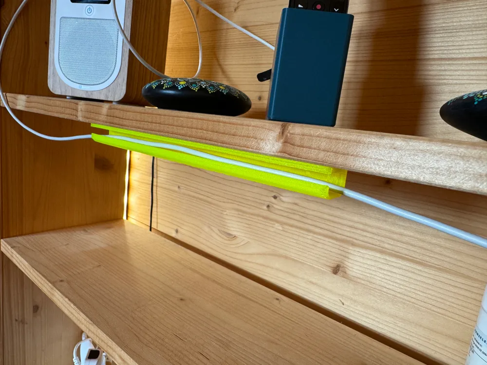 Cable gutter organizer 220 mm by John Connor - MakerWorld