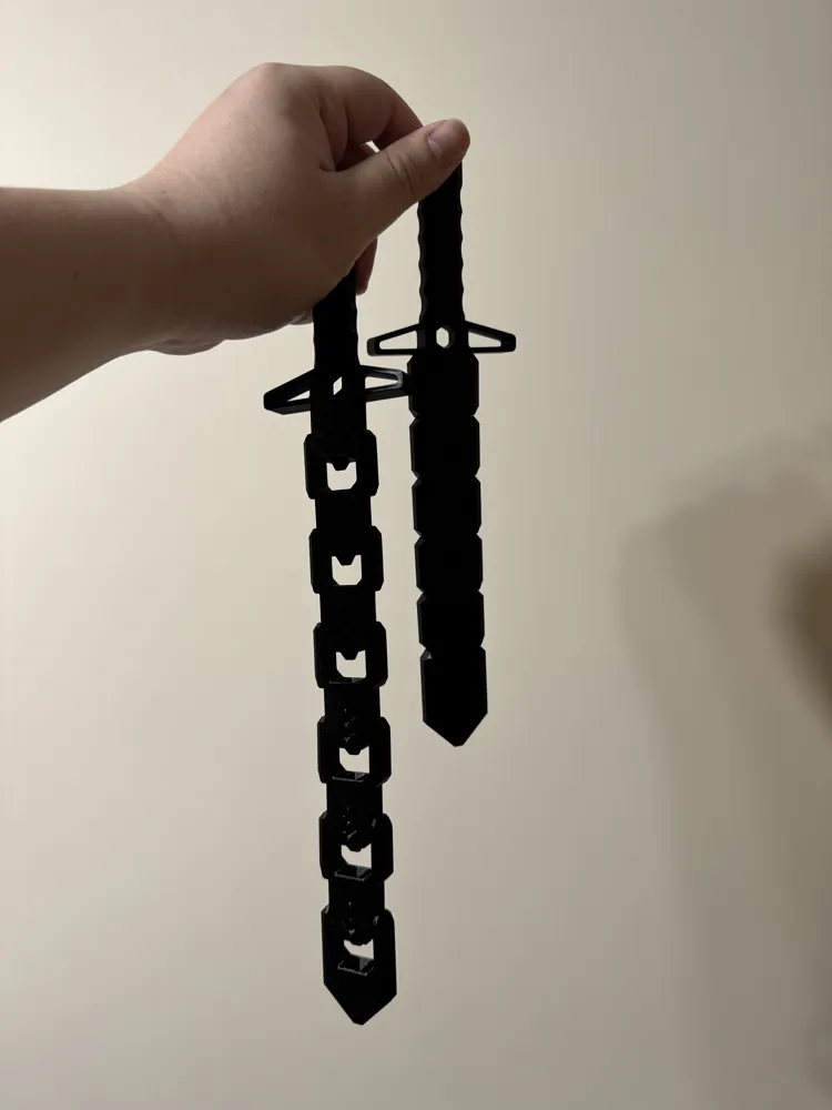 A futile and pointless chain sword by CC3DMakerWorld: Download Free 3D ...
