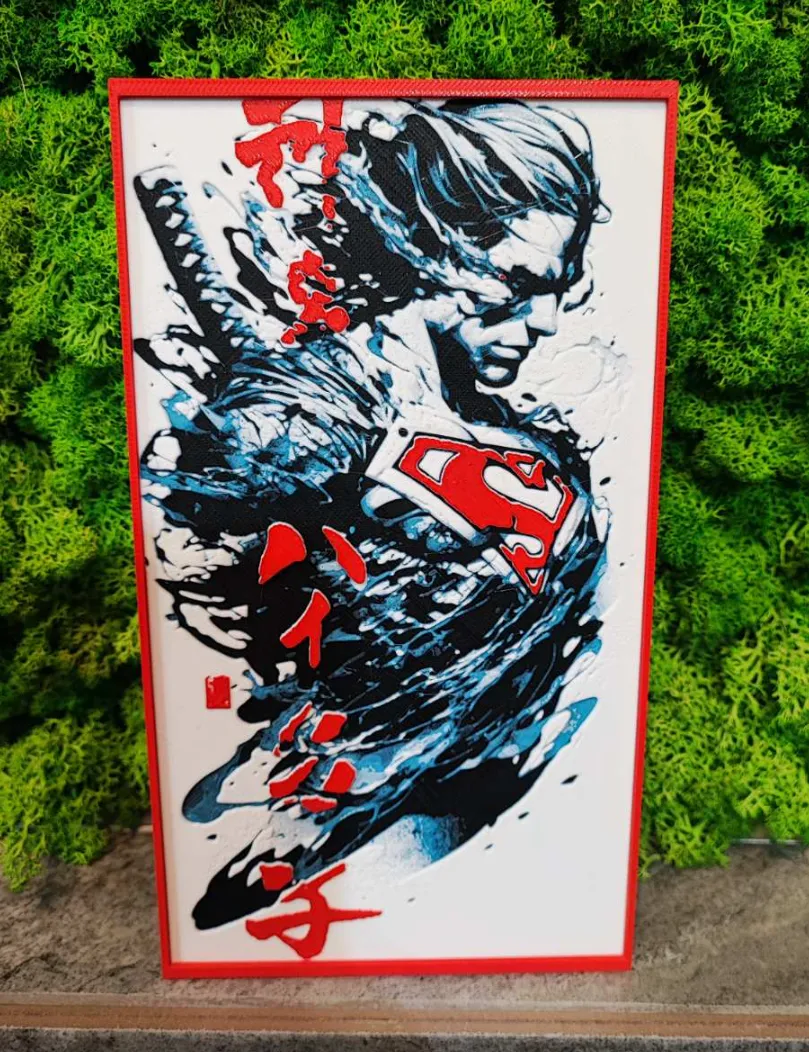 Superman katana by Garuda3D - MakerWorld