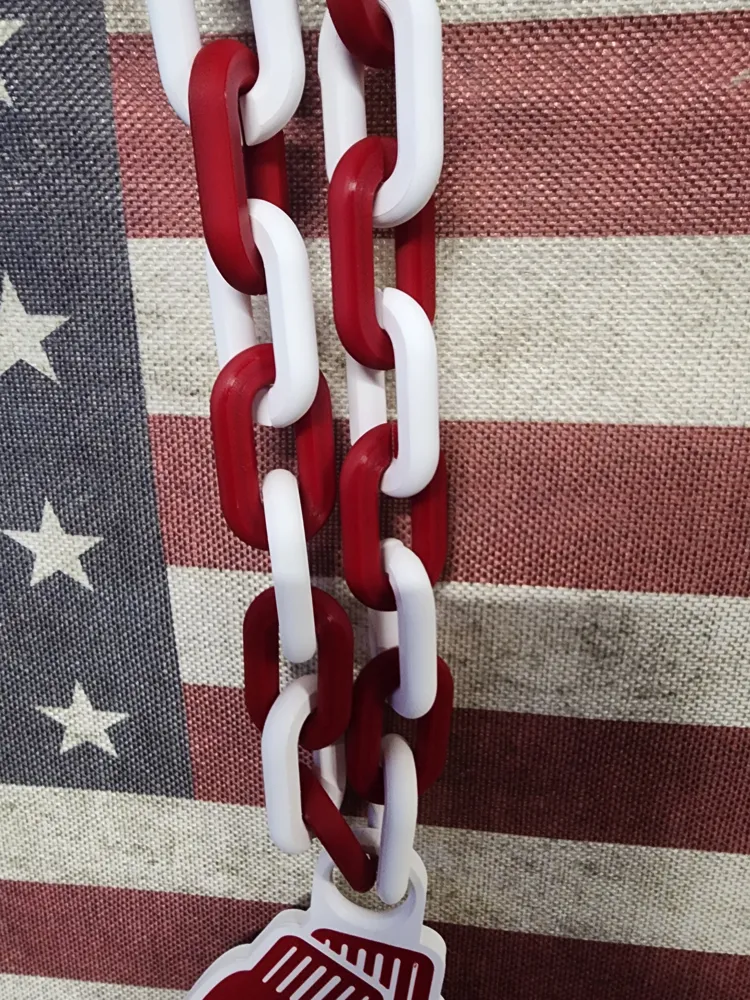 Boston Redsox Swag Chain by The Printed Ideas MakerWorld: Download Free ...