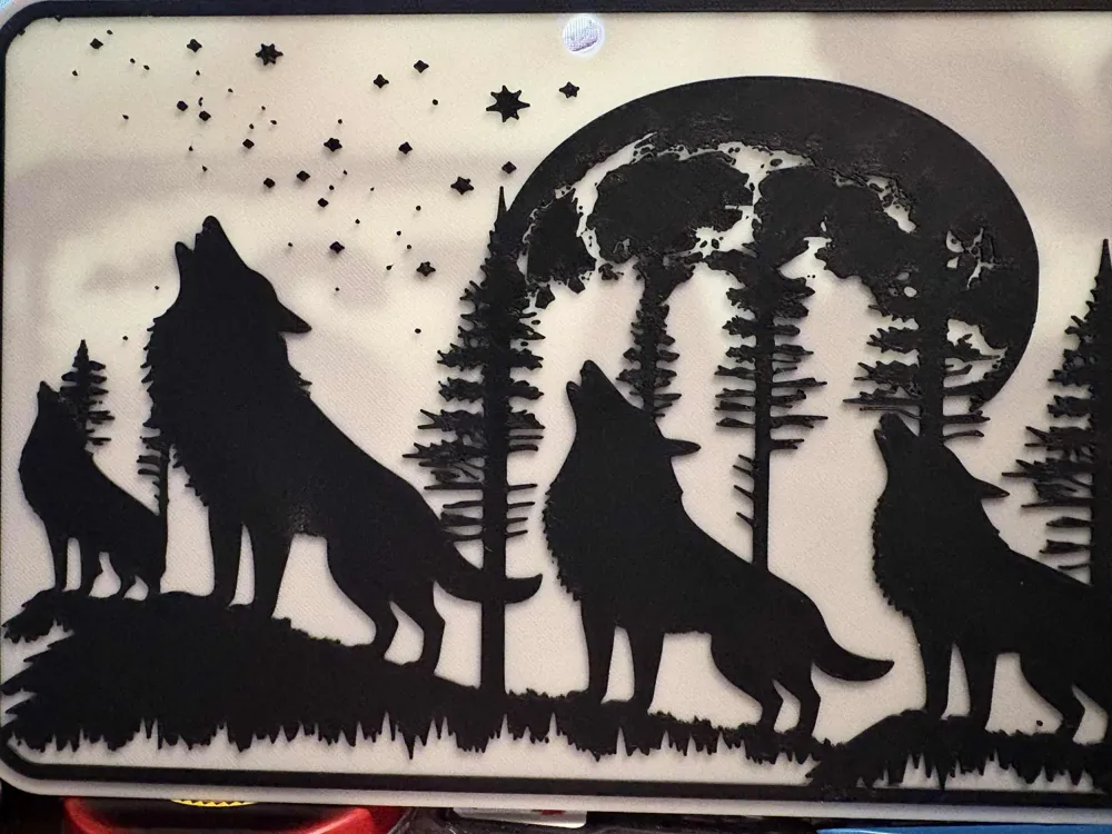 wolves - Free 3D Print Model - MakerWorld