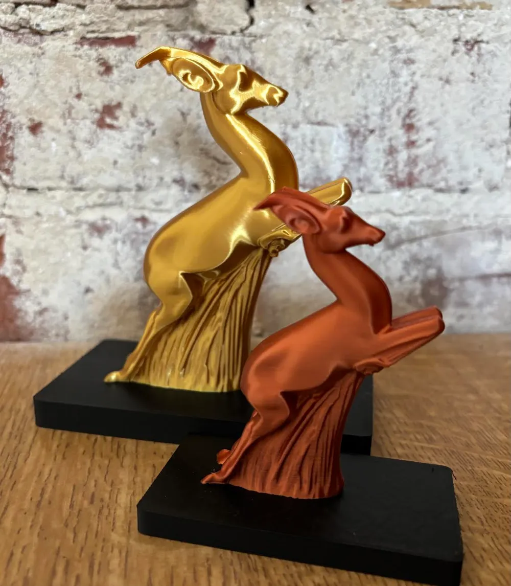 Art Deco Deer/Stag Statue by 3d_it - MakerWorld