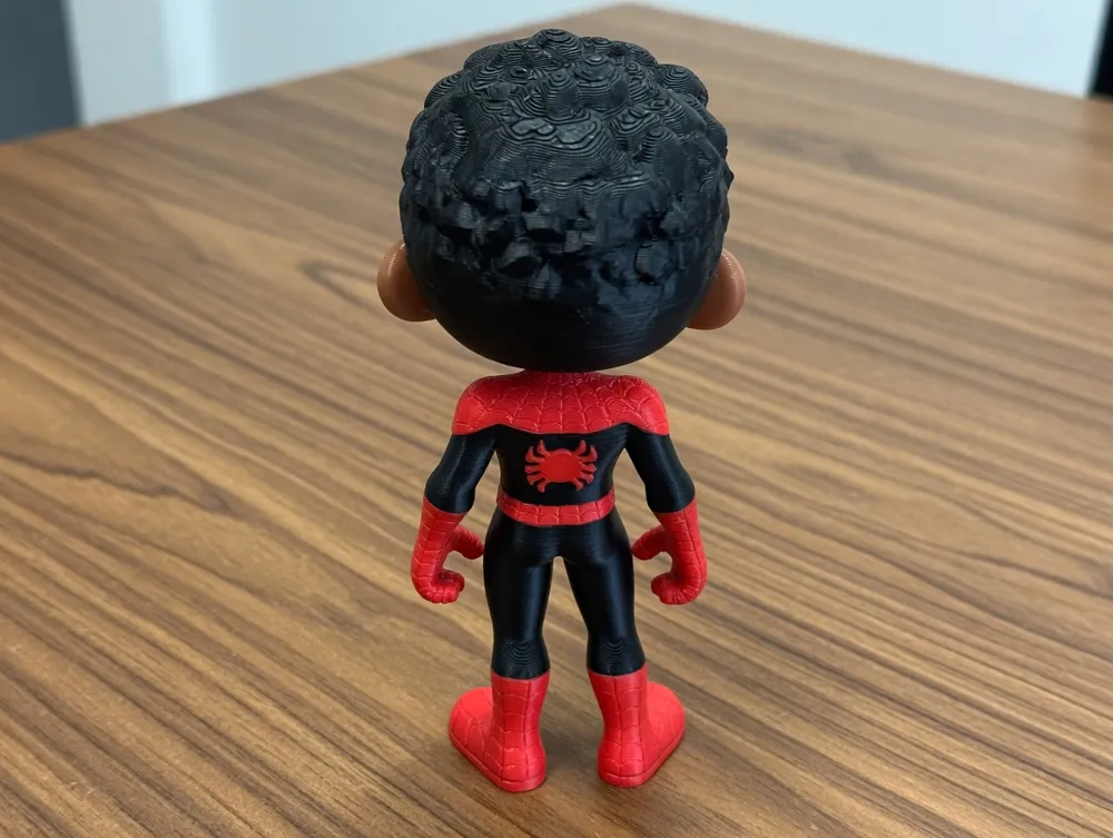 Miles Morales Spider-Man Mini Figure | Marvel - Free 3D Print Model ...