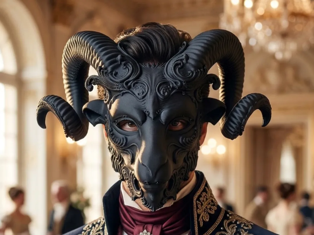 Baroque Faun Mask - The Wild Spirit Console - Free 3D Print Model ...