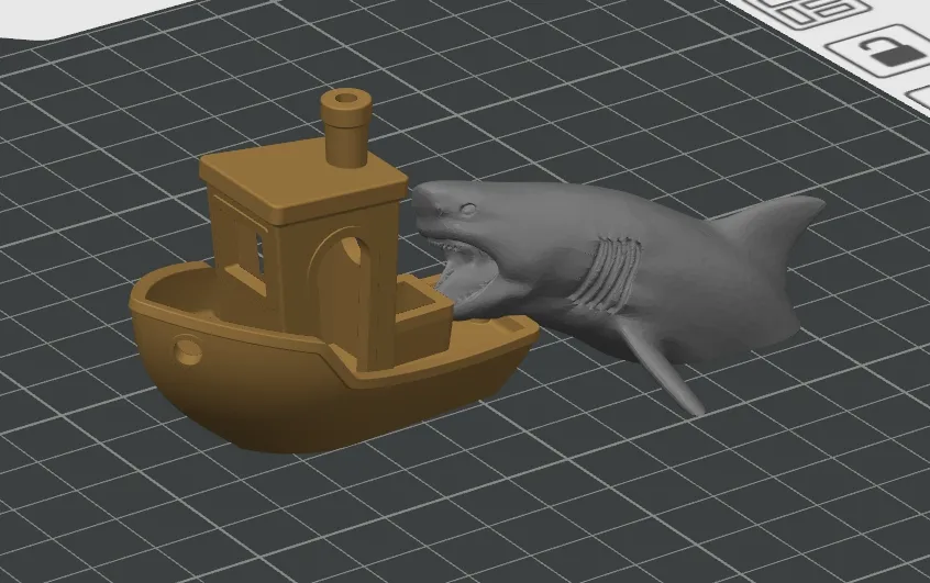 Benchy Shark Attack - Free 3D Print Model - MakerWorld