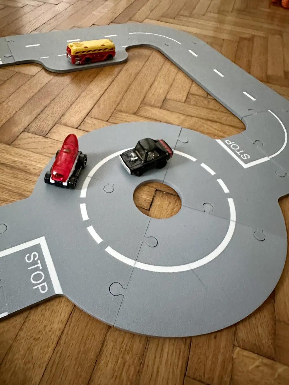 Modular City Road Network - Free 3D Print Model - MakerWorld