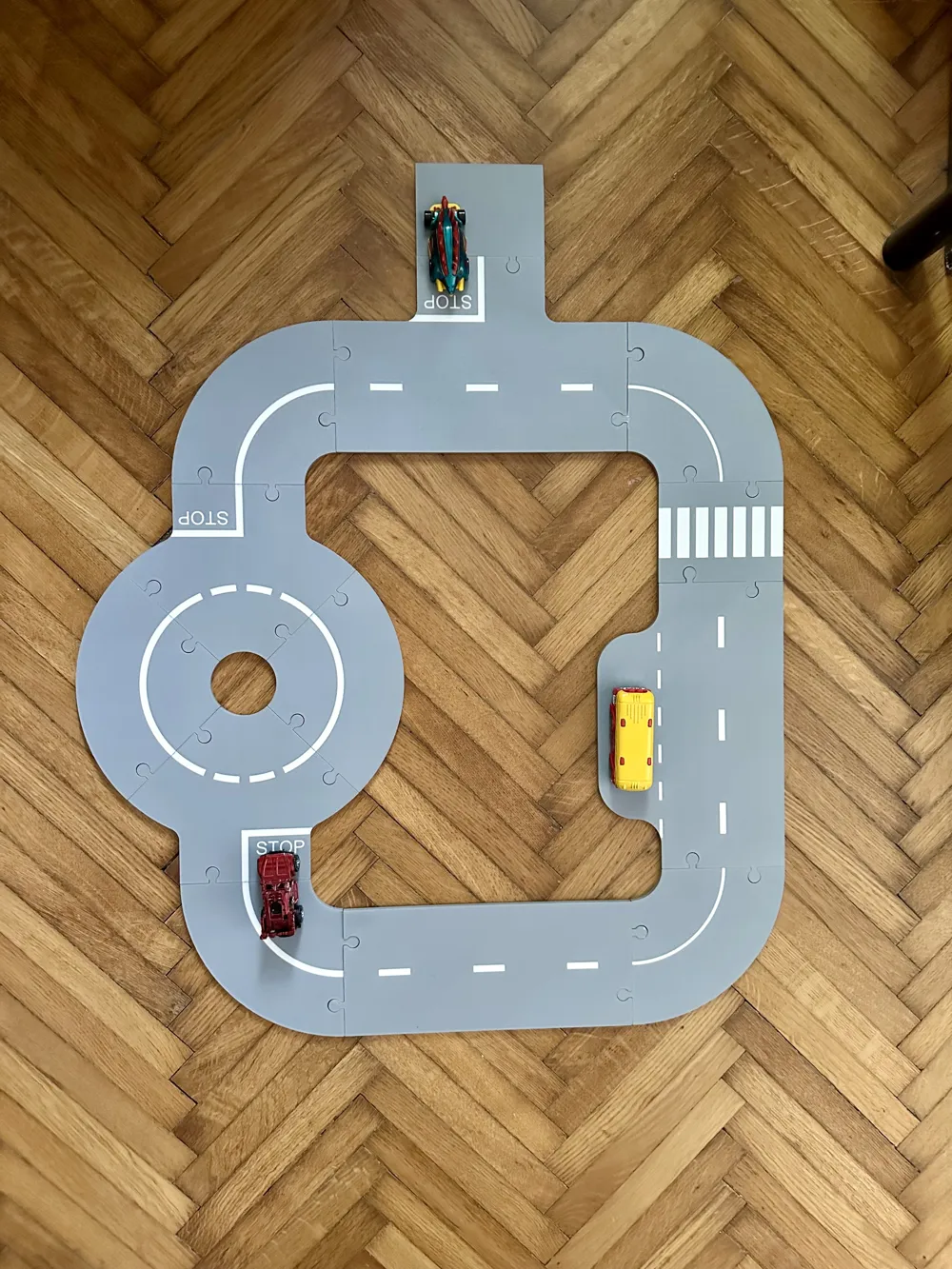 Modular City Road Network - Free 3D Print Model - MakerWorld