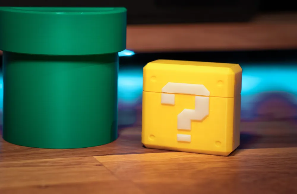 Super Mario AirPods 4 Case - Free 3D Print Model - MakerWorld