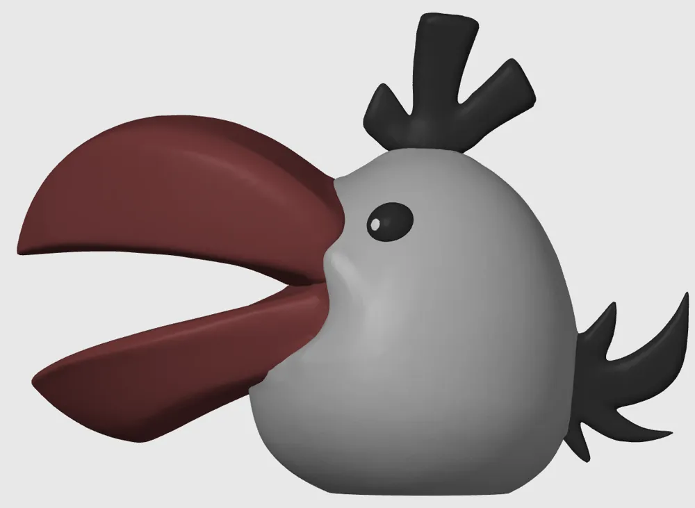 Angry Birds (Disassembled) Prototype Long-Billed Green by One 1 ...