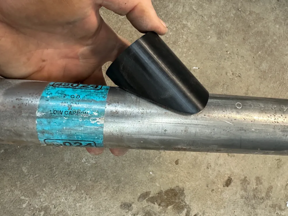 Pipe Notching Guides 1.5" to 3" (45 degree) by station road rat rods ...