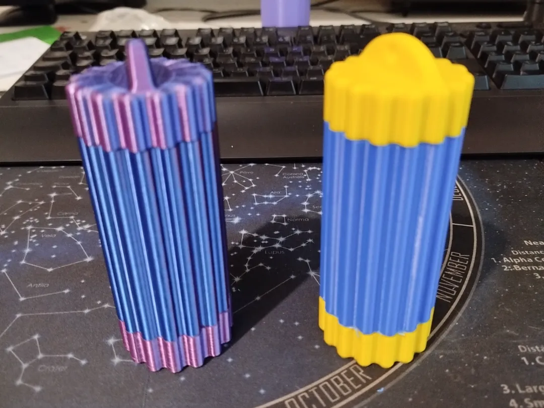 Grooved Twist Capsule by Karlosz MakerWorld: Download Free 3D Models