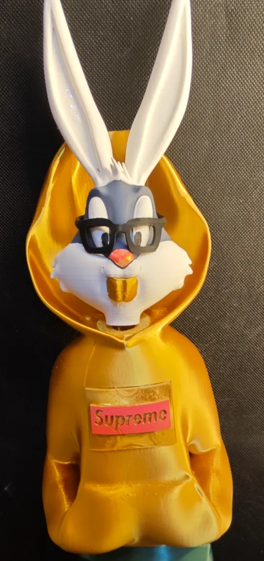 URBAN STYLE BUGS BUNNY V6:NERDS and ziphoodie by MGT3DMakerWorld ...