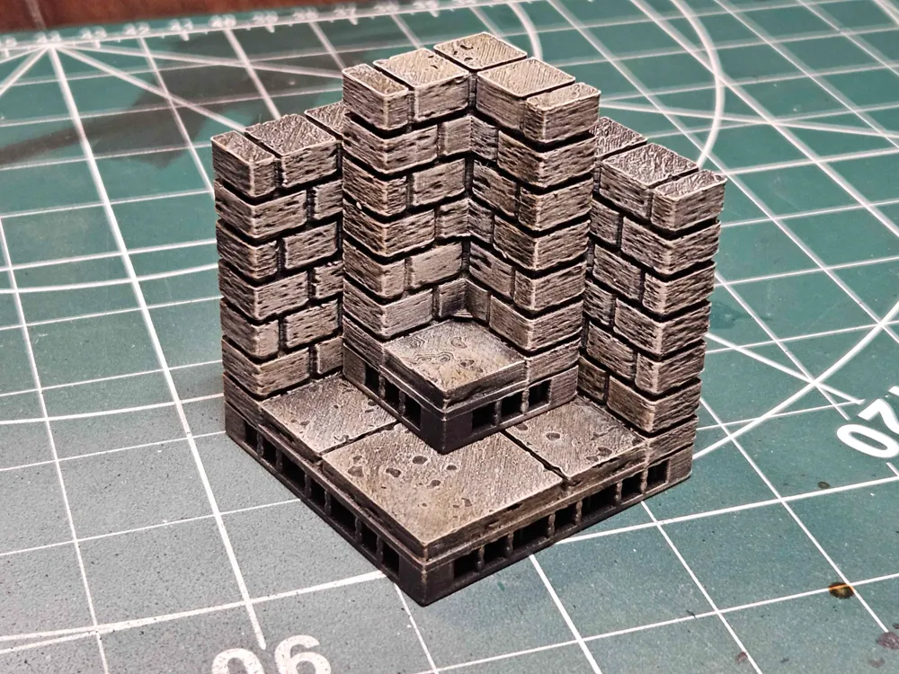 OpenForge Cut Stone Corners Remixed by Yandalf - MakerWorld