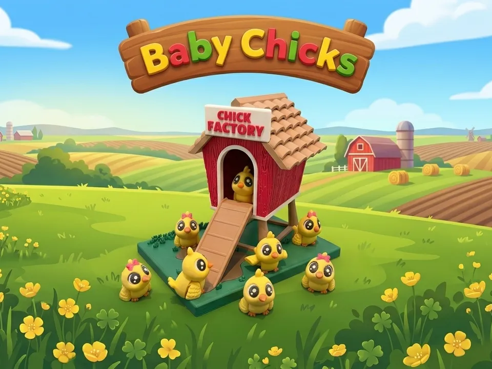 Baby chick flexi articulating toy - Free 3D Print Model - MakerWorld