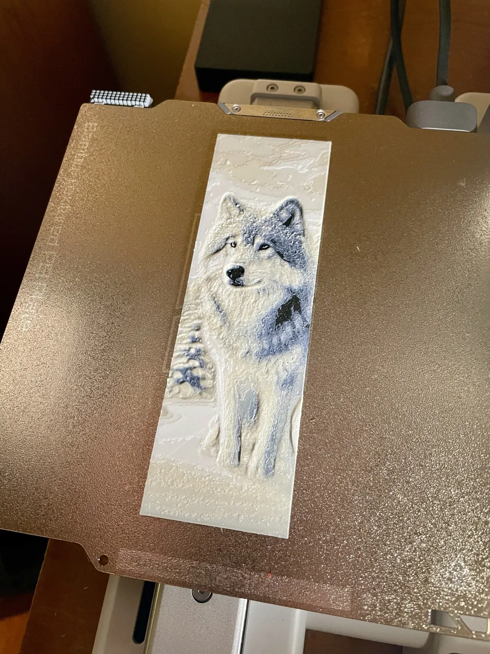 Wolf Bookmark - Free 3D Print Model - MakerWorld
