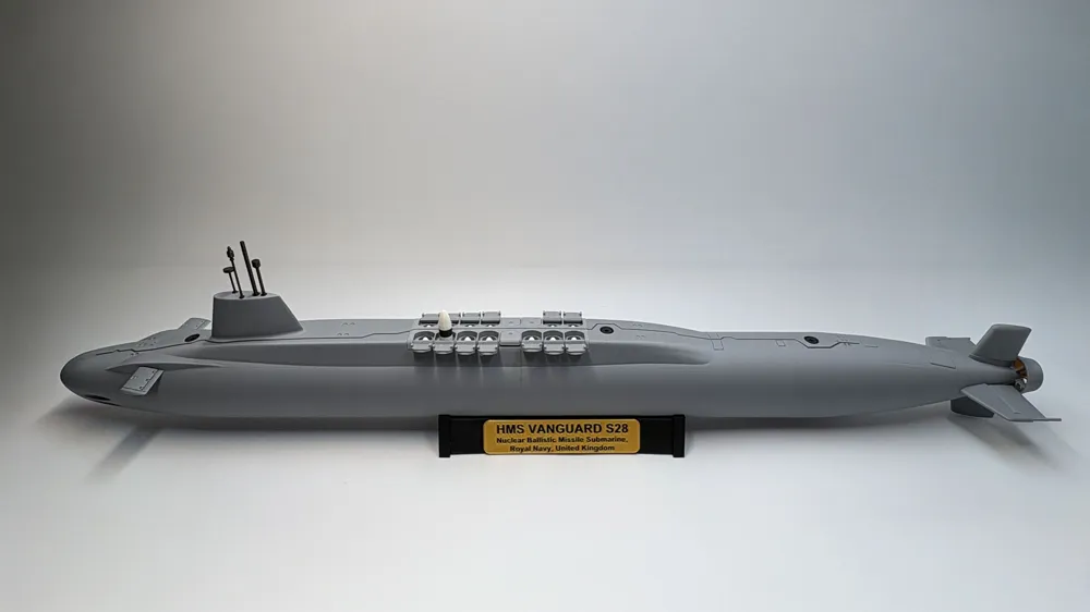 HMS Vanguard S28 [94cm] – Submarine by Math & Katy MakerWorld: Download ...