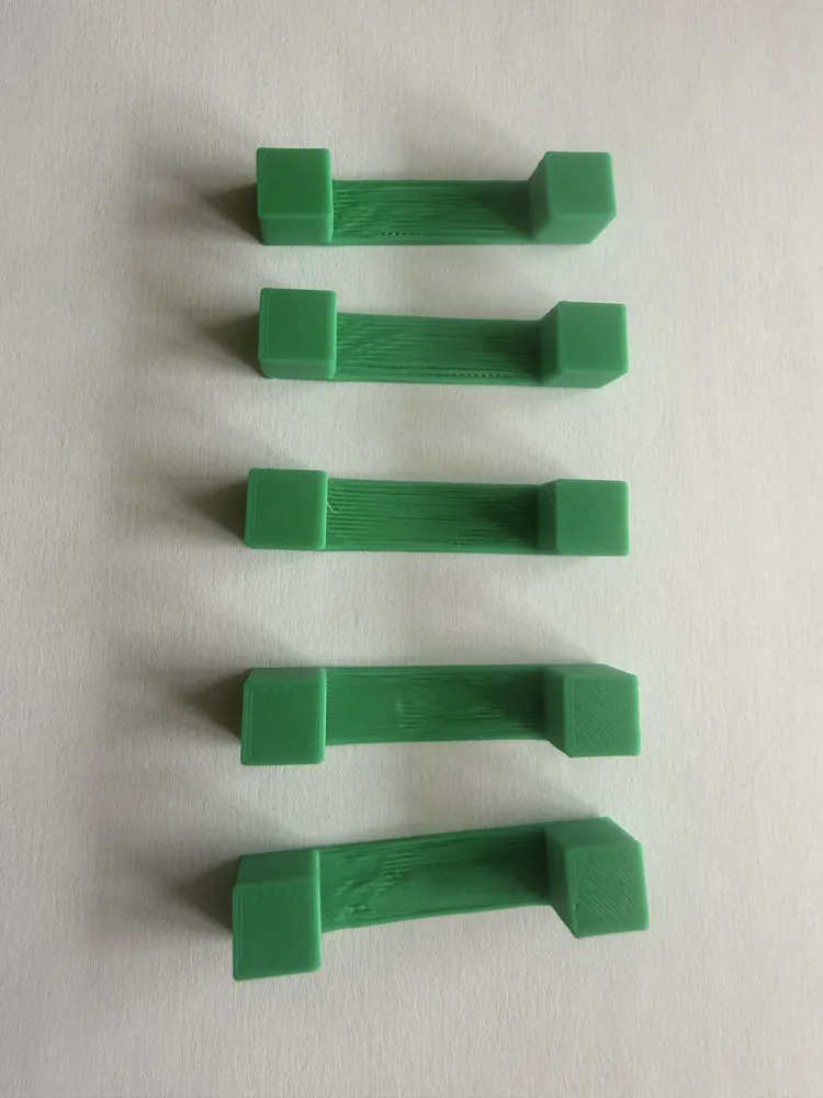 PETG Bridging Test 0,80 - 1.05 - Free 3D Print Model - MakerWorld