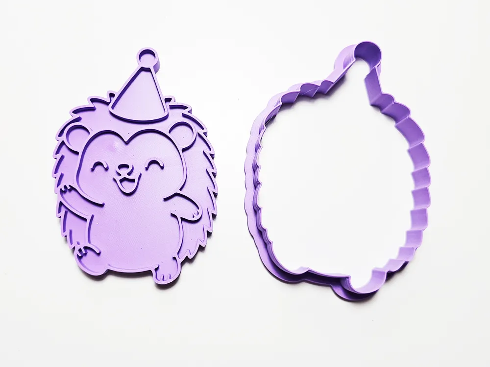 Party-Igel-Keksausstecher / Stempel – Kostenloses 3D-Druckmodell ...