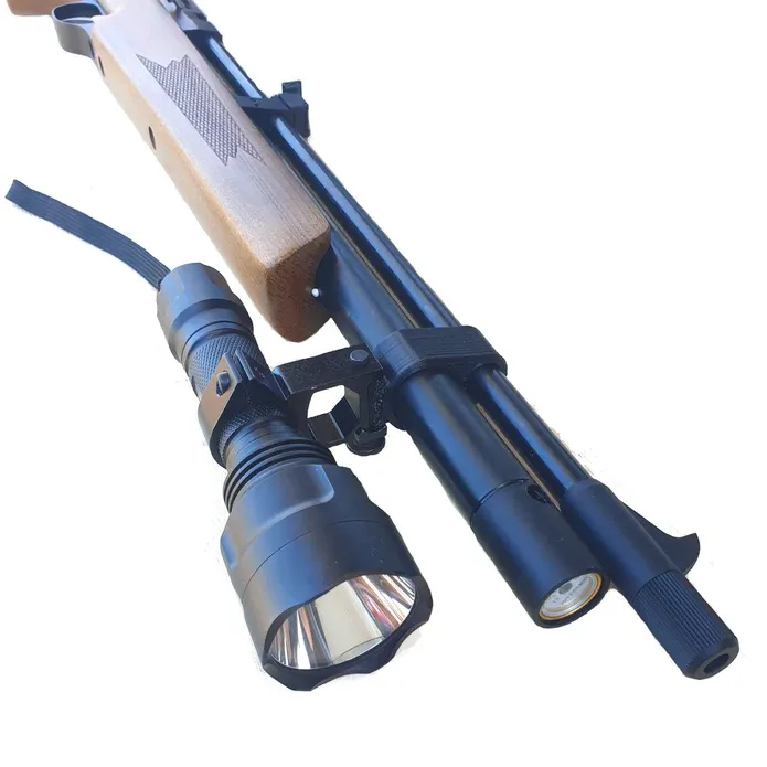 Snowpeak PR900W Barrelband Single Rail - Free 3D Print Model - MakerWorld