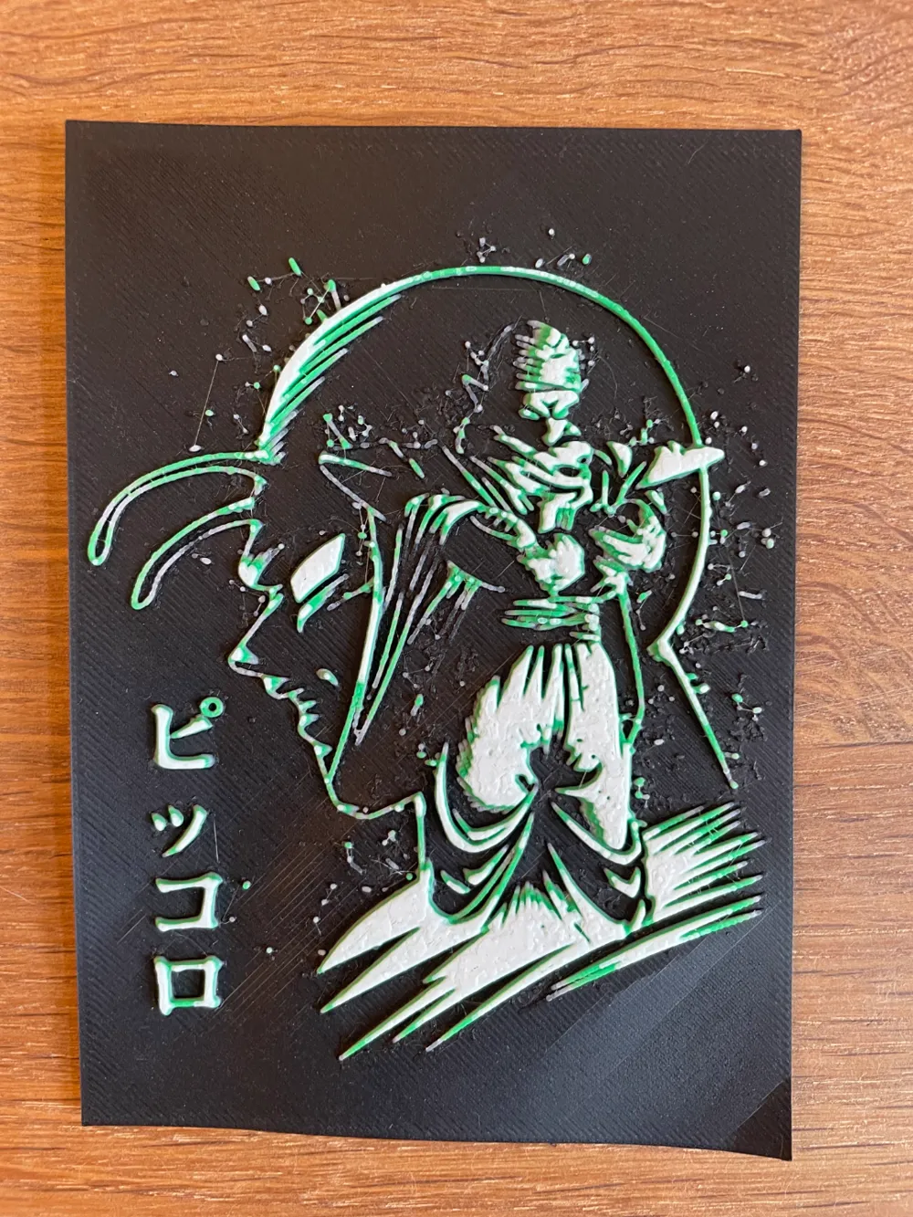 Piccolo HueForge Wall Art / DragonBall Z / DBZ / by 3D Prints This Week ...