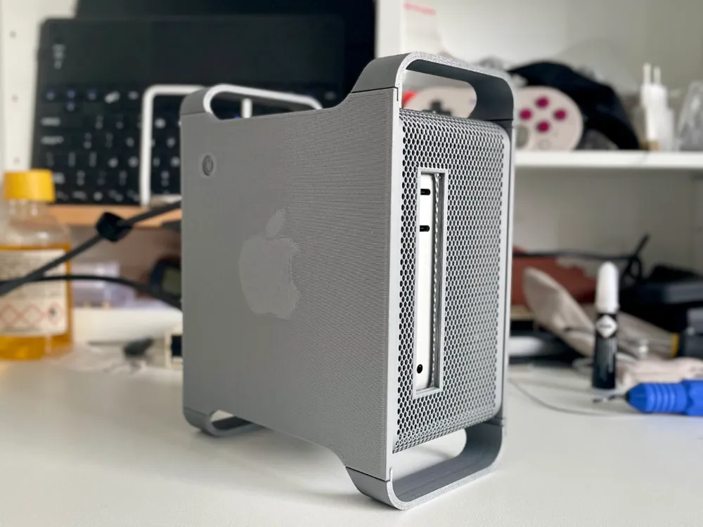 Mini Pro 5.1 Plus (wider case for m4 Mac mini) by RS.3DP MakerWorld: Download Free 3D Models