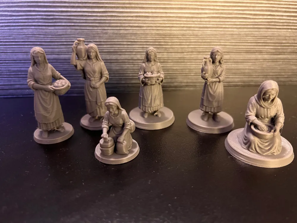 Women at work - Nativity Trophy by Lancilnove MakerWorld: Download Free ...