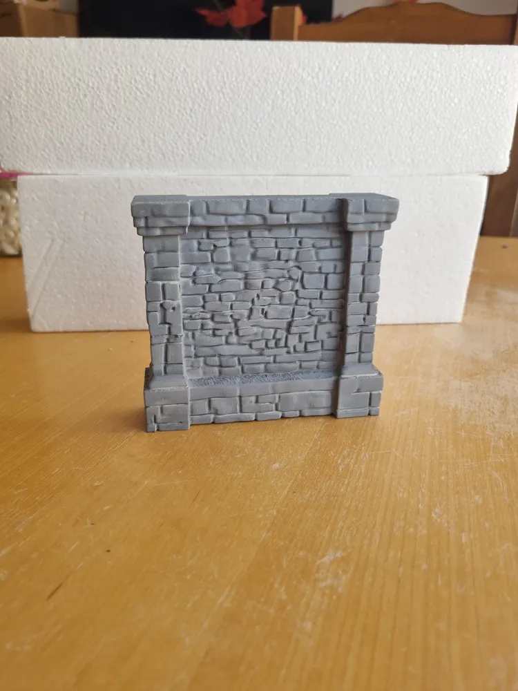 Modular Brick Wall – Wargaming & Diorama STL by Tresor3D MakerWorld ...