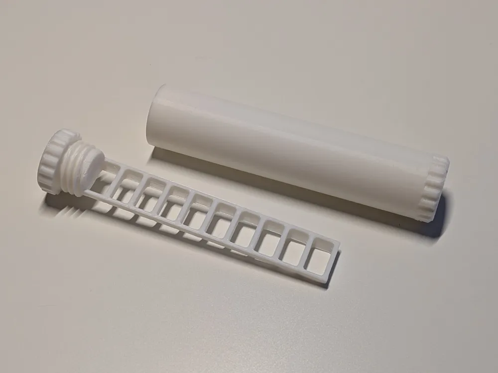 Battery Storage (LR44 & SR44) hold up to 10x - Free 3D Print Model ...