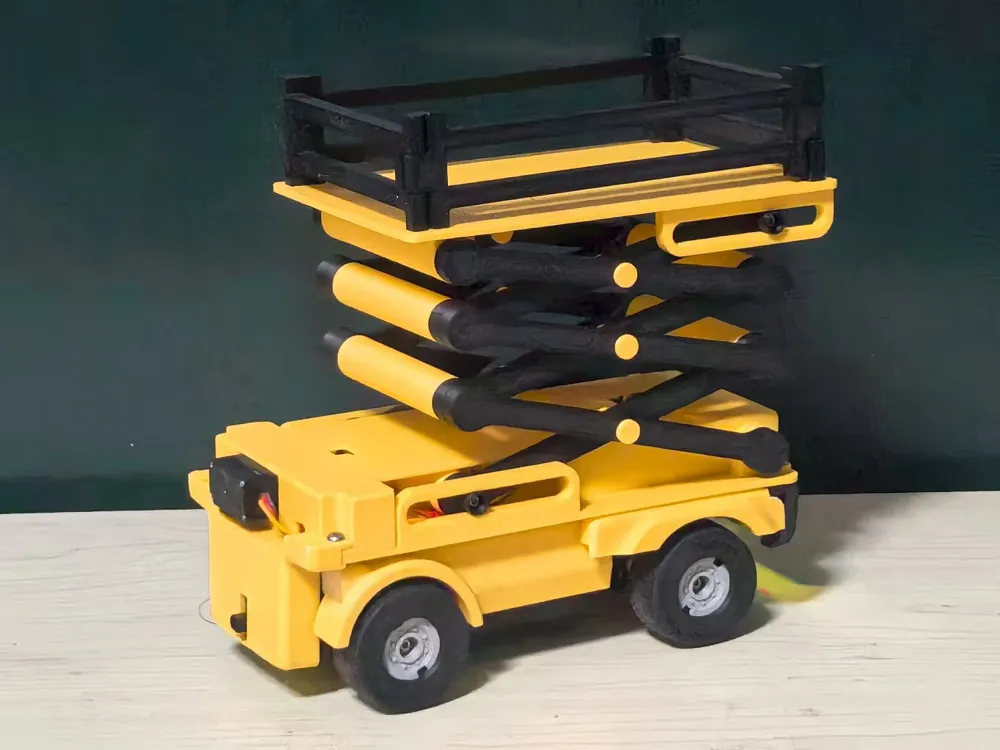 Remote Control Scissor Lift Vehicle by user_3756321400 MakerWorld ...