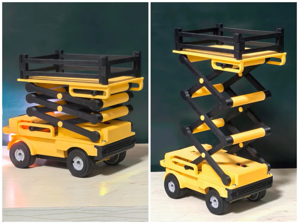 Remote Control Scissor Lift Vehicle by user_3756321400 MakerWorld ...