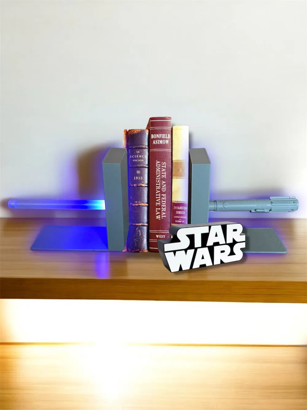 LED Star Wars Book Nook Ends Lightsaber by Major League Mods - MakerWorld