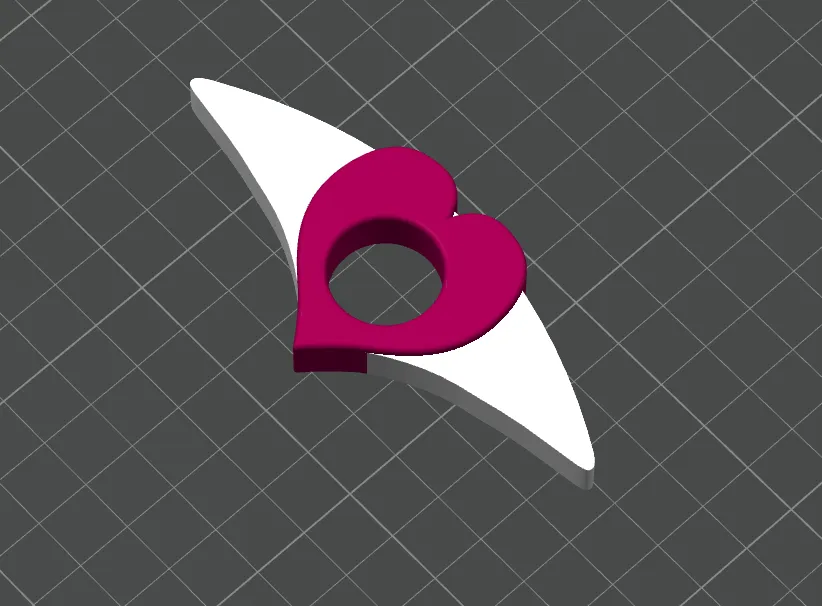 One hand book holder - heart by TheresasLab MakerWorld: Download Free ...