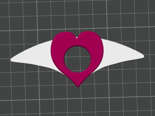 One hand book holder - heart by TheresasLab - MakerWorld