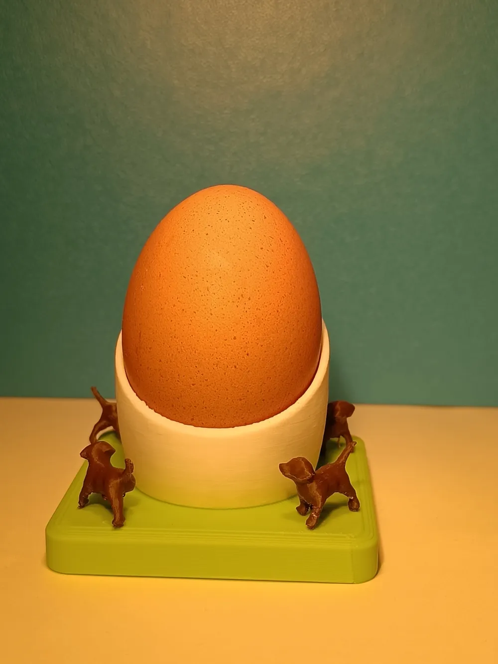 Egg holder with cute mini dogs by oreks MakerWorld: Download Free 3D Models