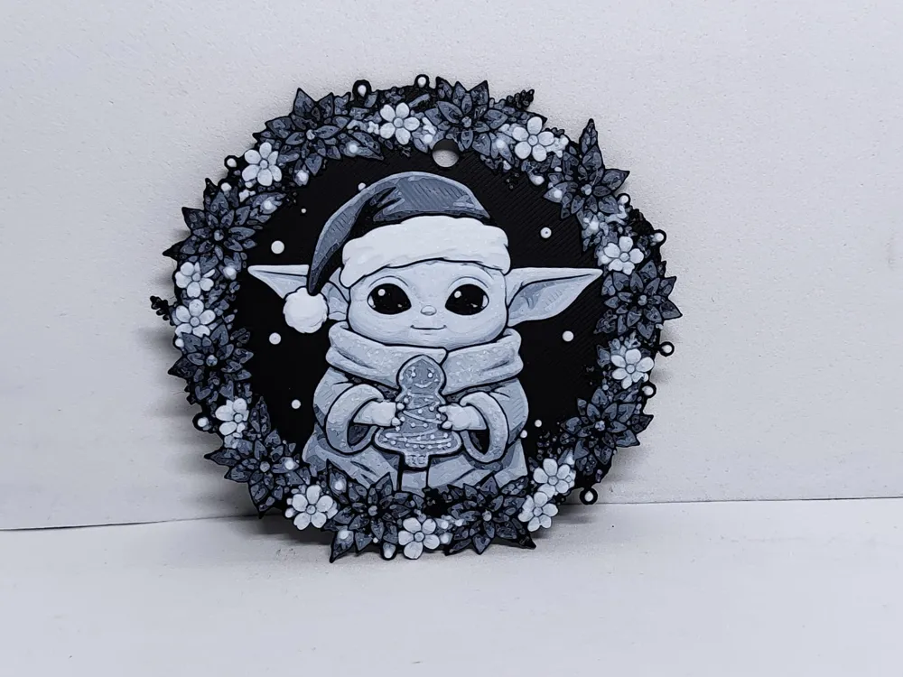 Grogu Star Wars Christmas Decoration Tree - Free 3D Print Model ...