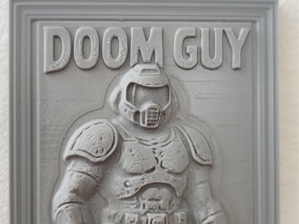 Doom Guy - Free 3D Print Model - MakerWorld