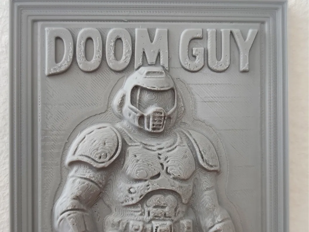 Doom Guy - Free 3D Print Model - MakerWorld