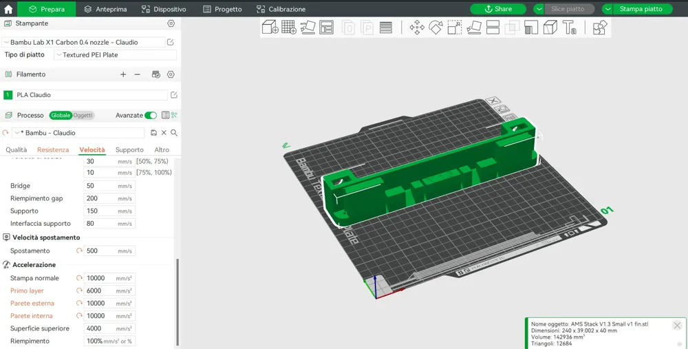 Bambu Lab AMS stack Remixed by dmarghe2002 - MakerWorld