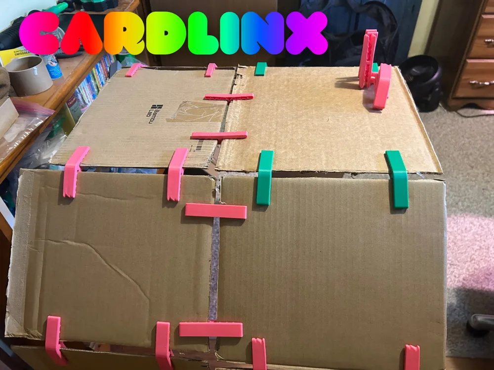 Cardlinx - Cardboard Fort maker - Free 3D Print Model - MakerWorld