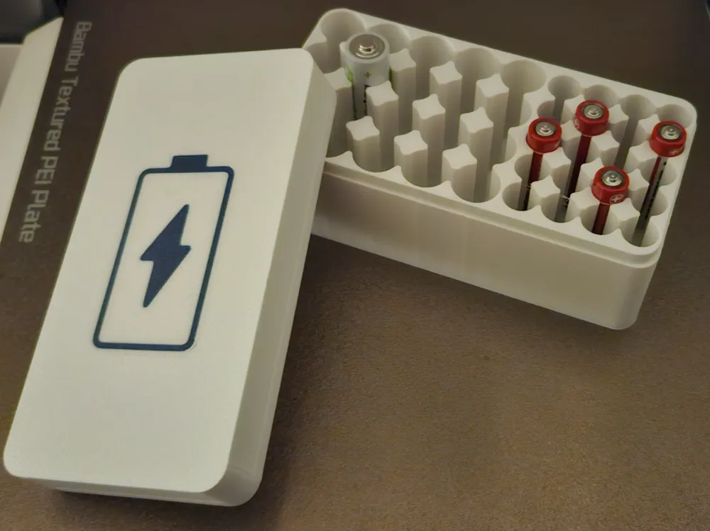 Simple Battery box by Mirek DušínMakerWorld: Download Free 3D Models